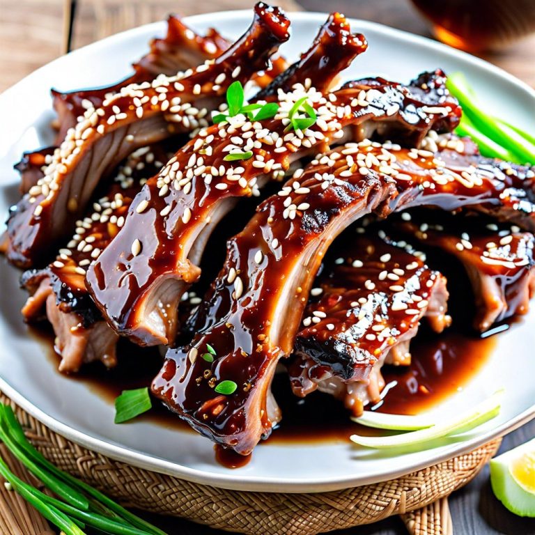 Crock Pot Sesame Pork Ribs: Effortless Flavor Explosion